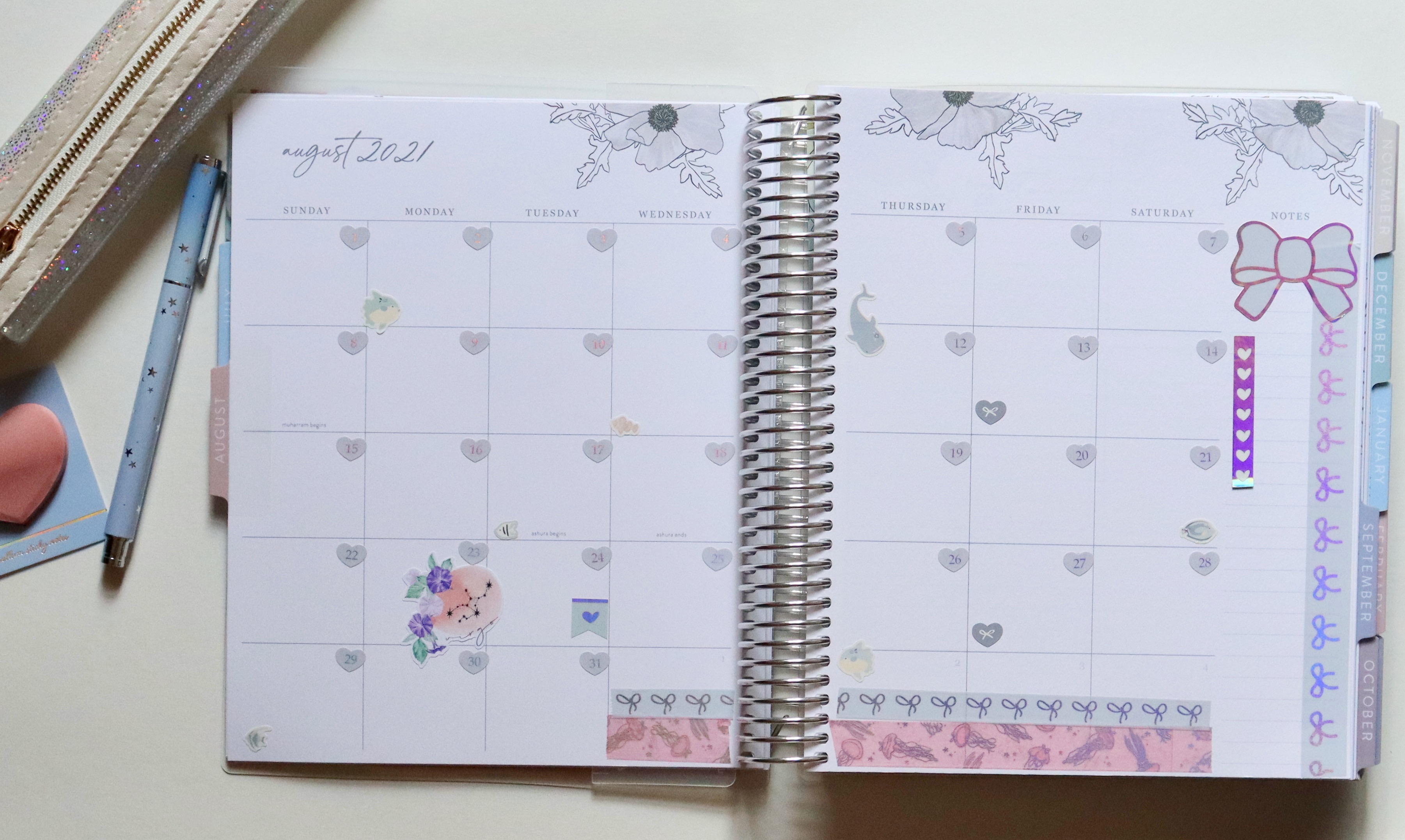 Weekly Planner Spread | Hello August! – Jennifer Manis